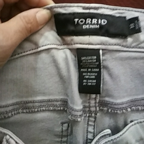 torrid | Jeans | Plus Size Torrid Denim Skinnystraight Leg Pants | Poshmark
